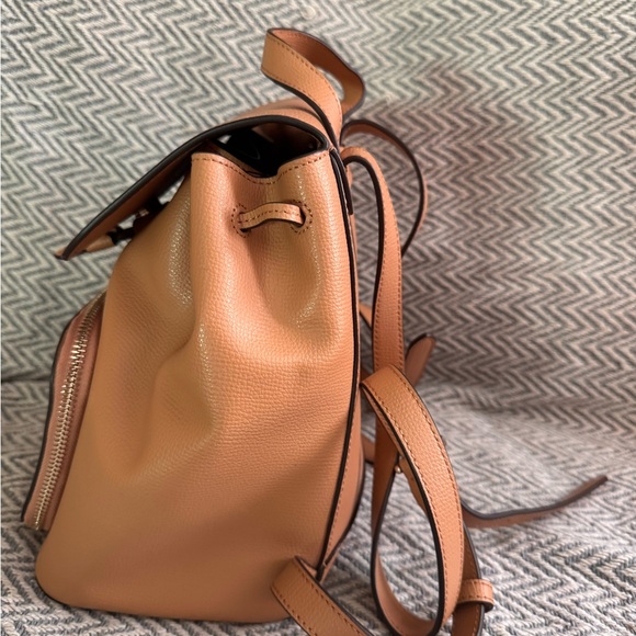 kate spade | Bags | Kate Spade Tan Leather Backpack | Poshmark